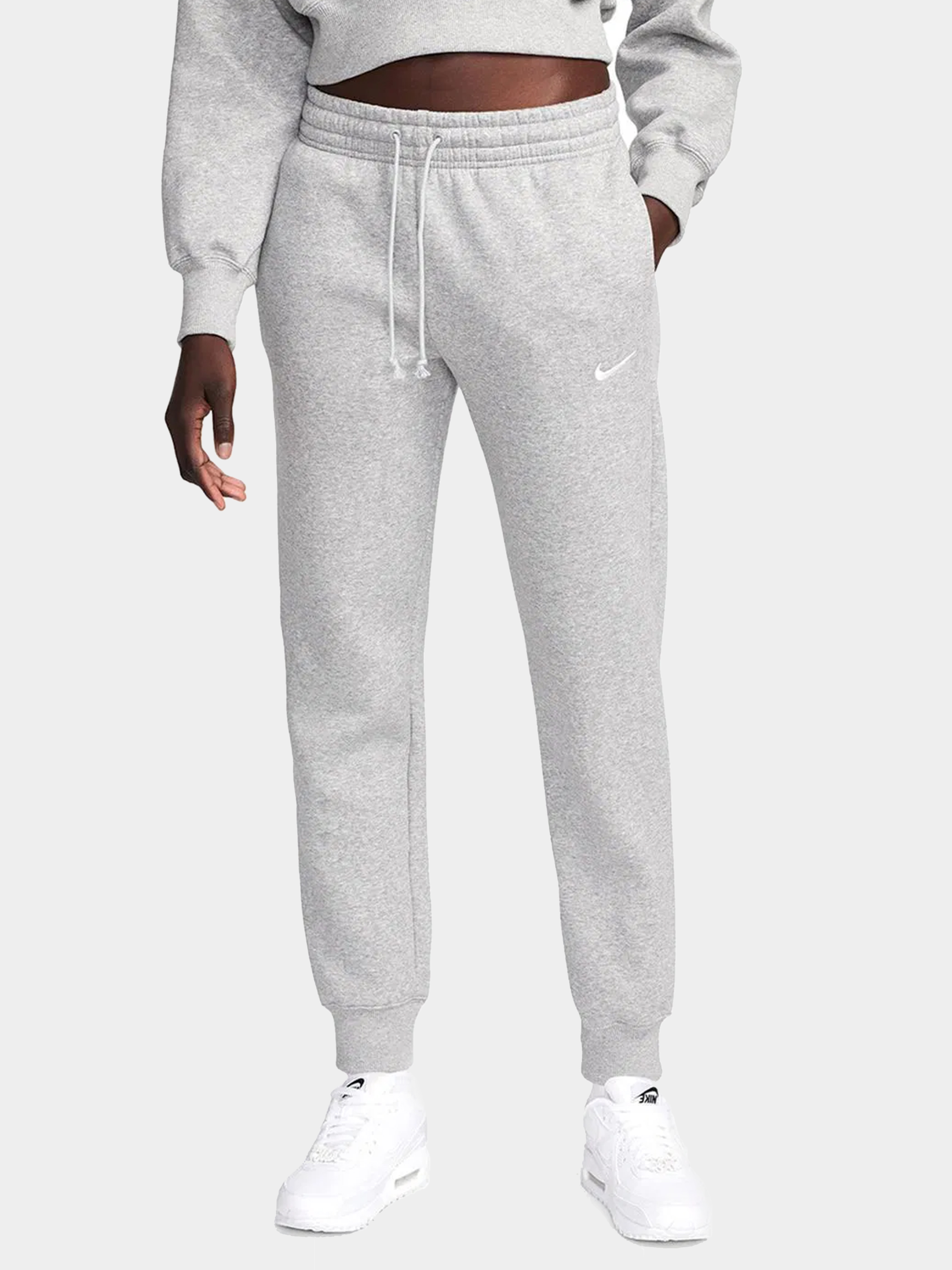Штаны спортивные NIKE FZ7626-063 для женщин, цвет: Серый - купить по ...