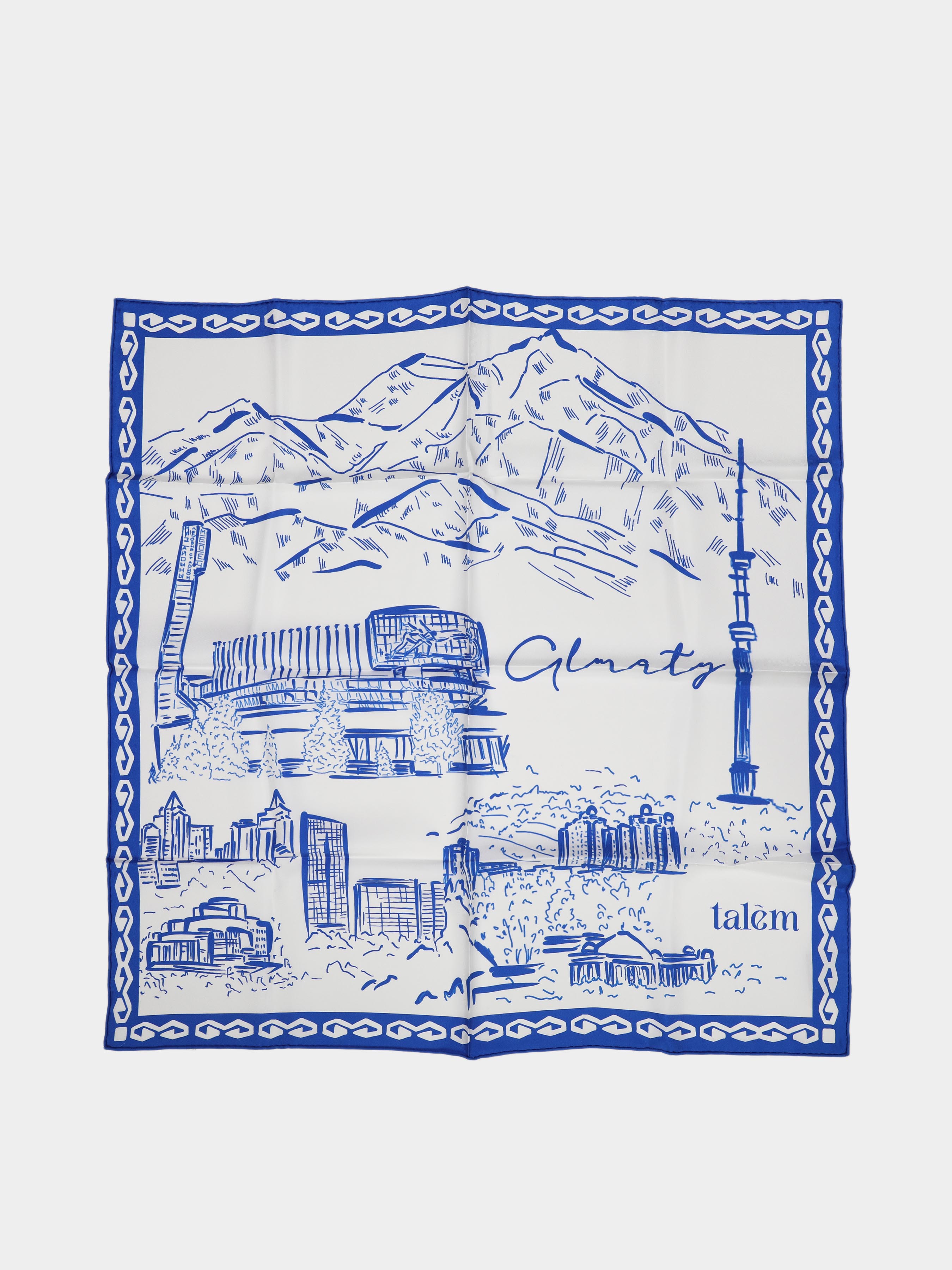 Платок TALEM tlm017, цвет: Мультиколор - купить по выгодной цене в ...